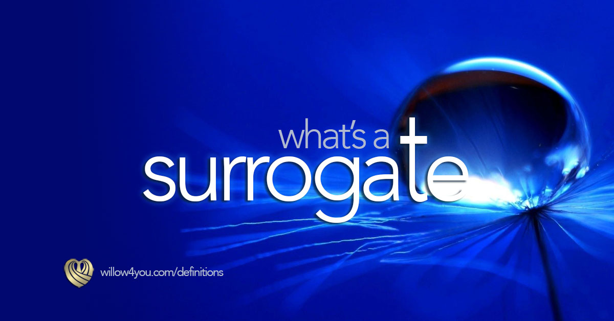 What's a Surrogate - Surrogate Definition: Define Surrogate
